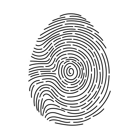 Premium Vector Fingerprint Icon Authorization Concept Of Cyber