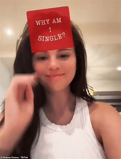 The Tiktok Filter Responds Rudely To Selena Gomezs Question About Why