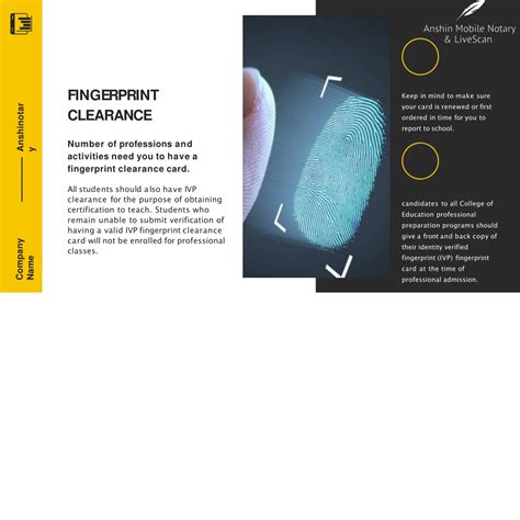 Ppt What Is The Requirement Of A Fingerprint Clearance Powerpoint