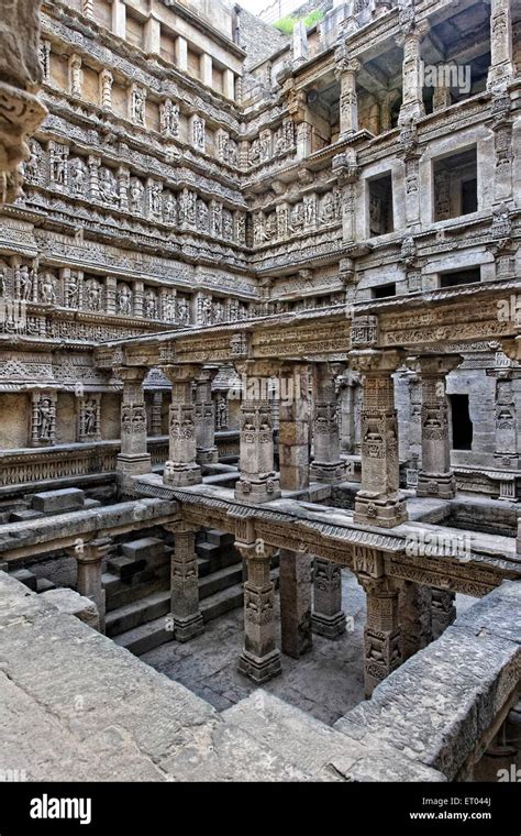 Rani Ki Vav Step Well Underground Structure Patan Gujarat