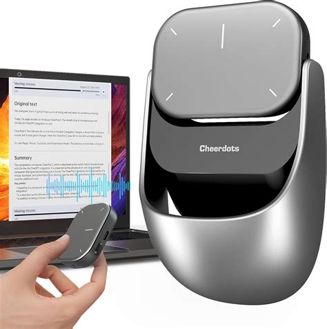 2025 Ai Wireless Mouse With Voice Recorder Real Time