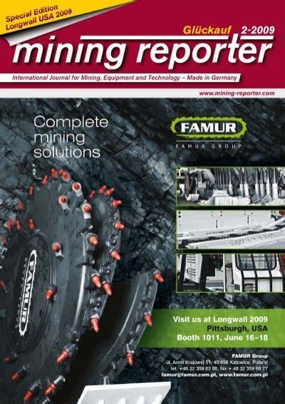 Longwall Automation An Approach For Highly Mining Reporter