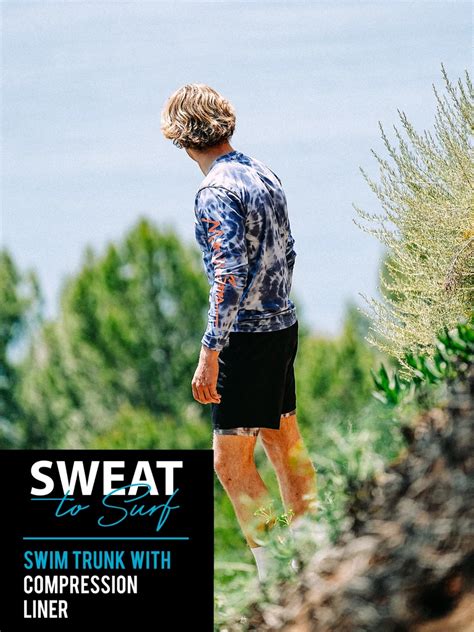 Maui And Sons Palm Mix Hybrid Compression Pool Shorts L Flip App