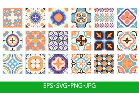 Lisbon Tile Pattern Graphic By Frogellastock · Creative Fabrica