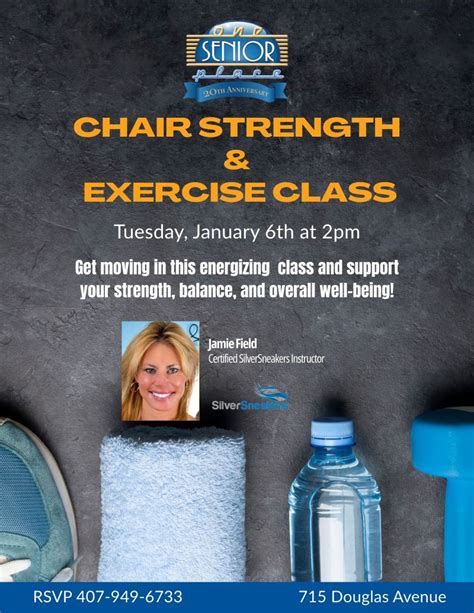 Chair Strength And Exercise Class One Senior Place