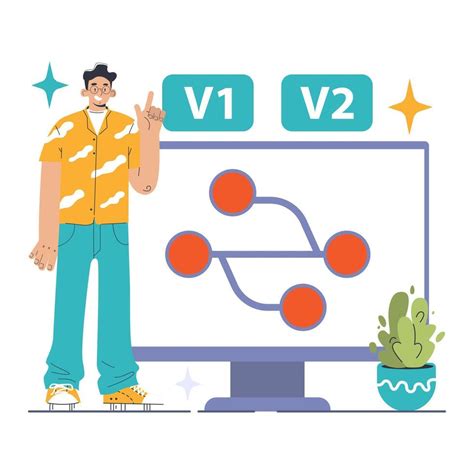 Version Control Concept Flat Vector Illustration 41169689 Vector Art At Vecteezy