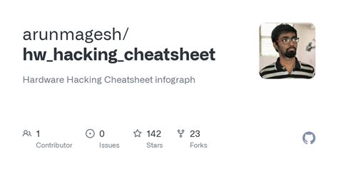 GitHub Arunmagesh Hw Hacking Cheatsheet Hardware Hacking Cheatsheet