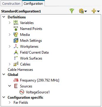 Configuration Tab