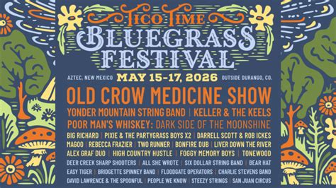 Hardly Strictly Bluegrass 2026 Lineup Oct 2 4 2026