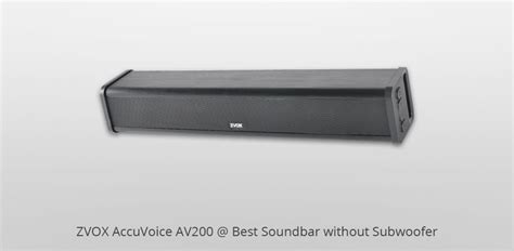 Best Soundbars Without Subwoofer In