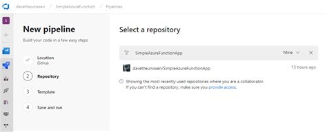 Azure Devops Pipelines Github And Azure Functions Dave Theunissen