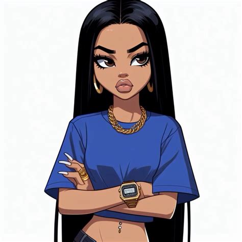 My Boondocks Character Black Women Art Cute Art Styles Cute Drawings