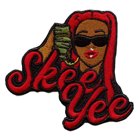 Skee Yee Music Artist Patch Sexy Hip Hop Embroidered Iron On Patch Collection