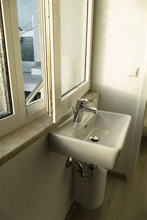 Faucet On The Sink Incorrectly Mounted Window No Longer Opens Stock