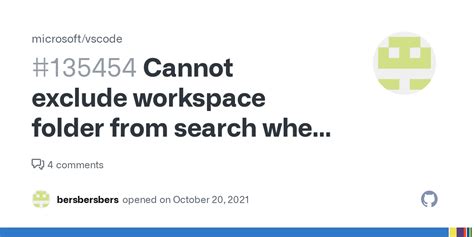 Cannot Exclude Workspace Folder From Search When Using Absolute Paths For Workspace Folders