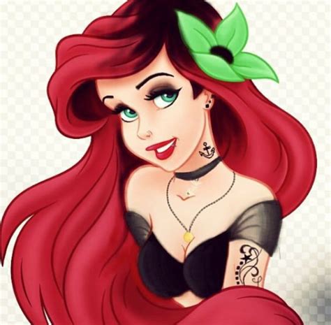 Disney Punk Ariel Punk Disney Princesses Punk Disney Disney