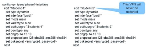 Technical Tip Dynamic IPsec VPN Responder Dialu Fortinet Community