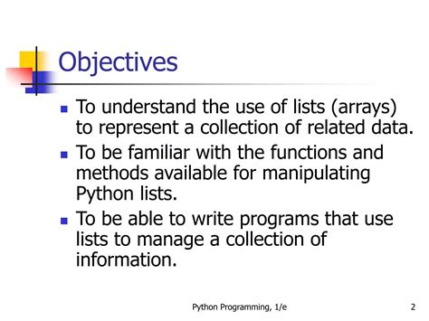 Python Data Collection Ppt