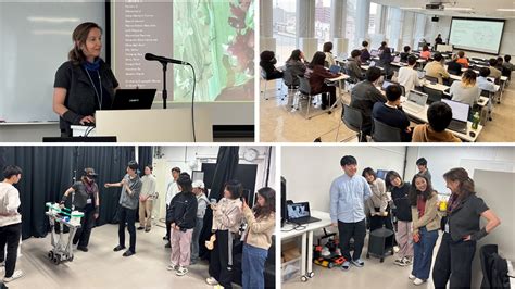 Professor Ava Fatah Gen Schieck From University College London Uk Visited Us And Gave A