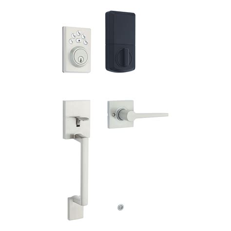 Weiser Elements Keyless Entry Handleset With Deadbolt 5 Button