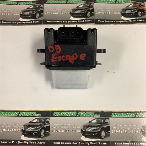 Ford Escape Temperature Control Module 7c3t 19e624 Ab