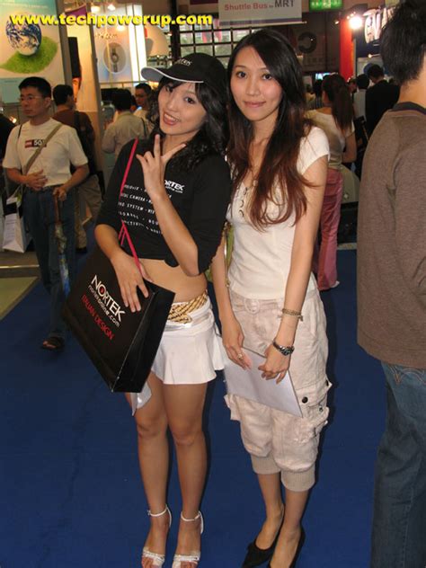 TechPowerUp Computex 2006 Girls TechPowerUp Computex 2006 Girls