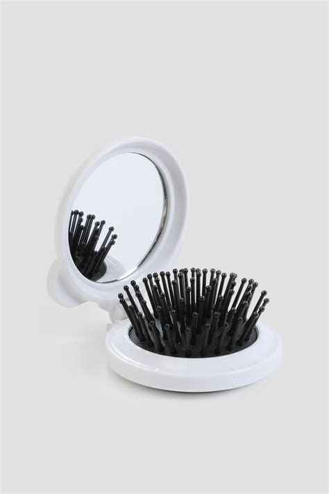 folding panda hairbrush ardene