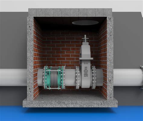 지하 상수도 파이프 전시 모형 다만드러