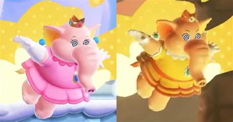 Elephant Peach And Daisy Hypnotized By Gym65 On Deviantart