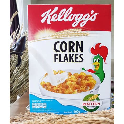 Jual Kelloggs Corn Flakes 500 Gram Cereal Kelloggs Corn Flakes