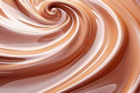 Hot Chocolate Swirl Texture Close Up Stock Illustration Illustration Of Design Dessert