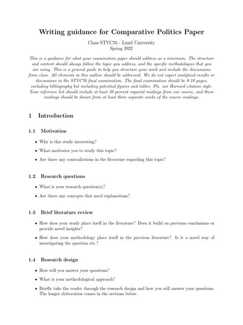 Strucutre Guidance Pdf