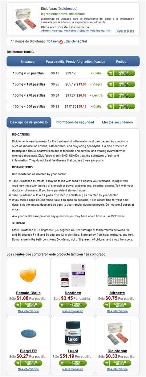 Diclofenaco Flotac 100mg Farmacia Online