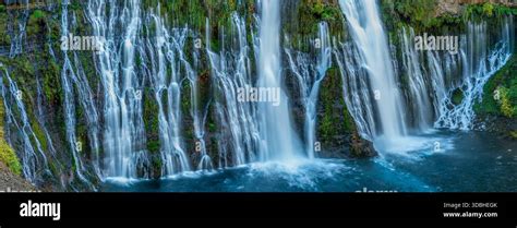 Waterfalls Burney Falls Memorial State Park Shasta Trinity National