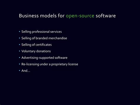 Open Source Software Pptx
