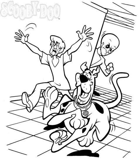 Mga Guhit Ng Scooby Doo Para Sa Pagkukulay 🐩 Pepe Lt