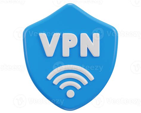 3d Protect Shield With Vpn Network Icon 34974336 Png