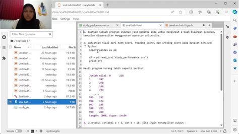 Bab 2 Input Output Dan Operator Dasar Pemograman Youtube