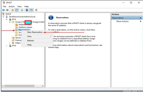 How To Create And Delete A Dhcp Reservation In Windows Server