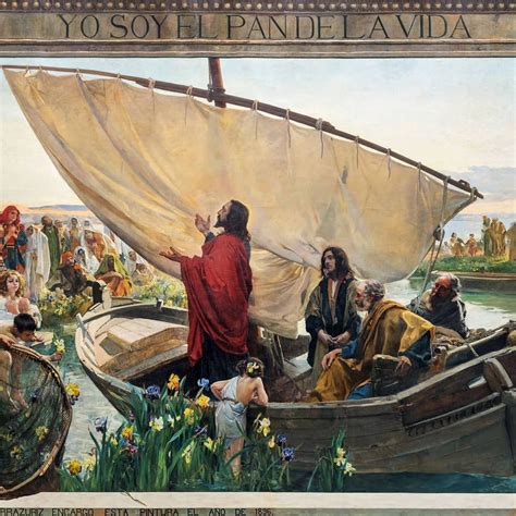 Yo Soy El Pan De La Vida Jesús En El Lago Tiberíades 1896 97 óleolienzo Joaquín