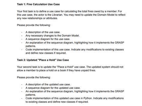 Solved Task 1 Fine Calculation Use Case Your First Task Is