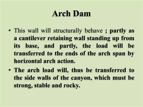 Arch And Buttress Dams Pptx