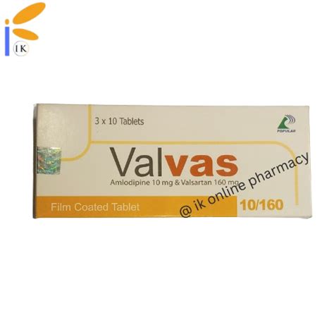 Valvas 10160 Amlodipine And Valsartan Ik Online Stores