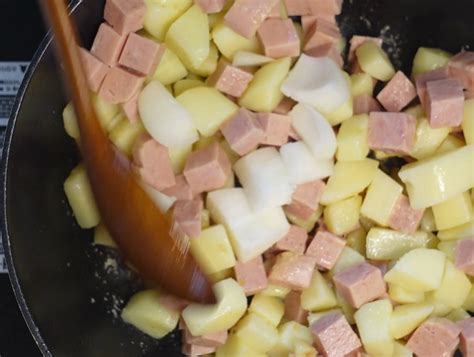 스팸감자조림 만들기 고추장버전간장버전