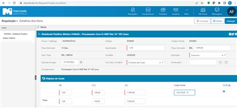 Criação De Requisição Central De Ajuda Me