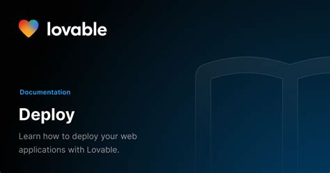 Deploy Lovable Documentation