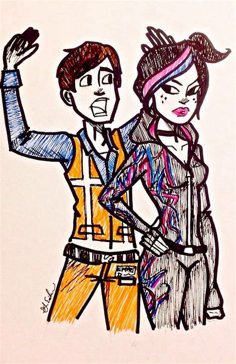 Emmett And Lucy Lego Movie Lego Movie Characters Lego Characters