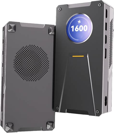 Rtx4060 External Gpu Gddr6 8gb ，oculink Usb4 Thunderbolt3 4 5 240w Gan Power Lcd Screen