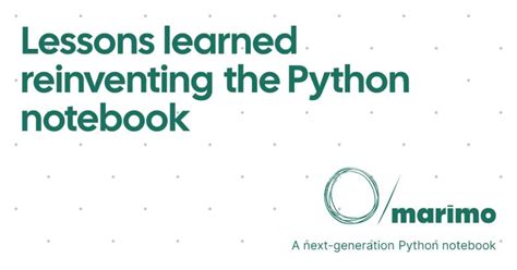 akshay agrawal on linkedin lessons learned reinventing the python notebook