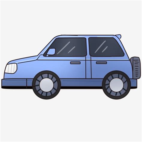 자동차 일러스트 아름다운 차 파란색 오프로드 오프로드 오프로드 자동차 파란 차 Png 일러스트 및 Psd 이미지 무료 다운로드 Pngtree